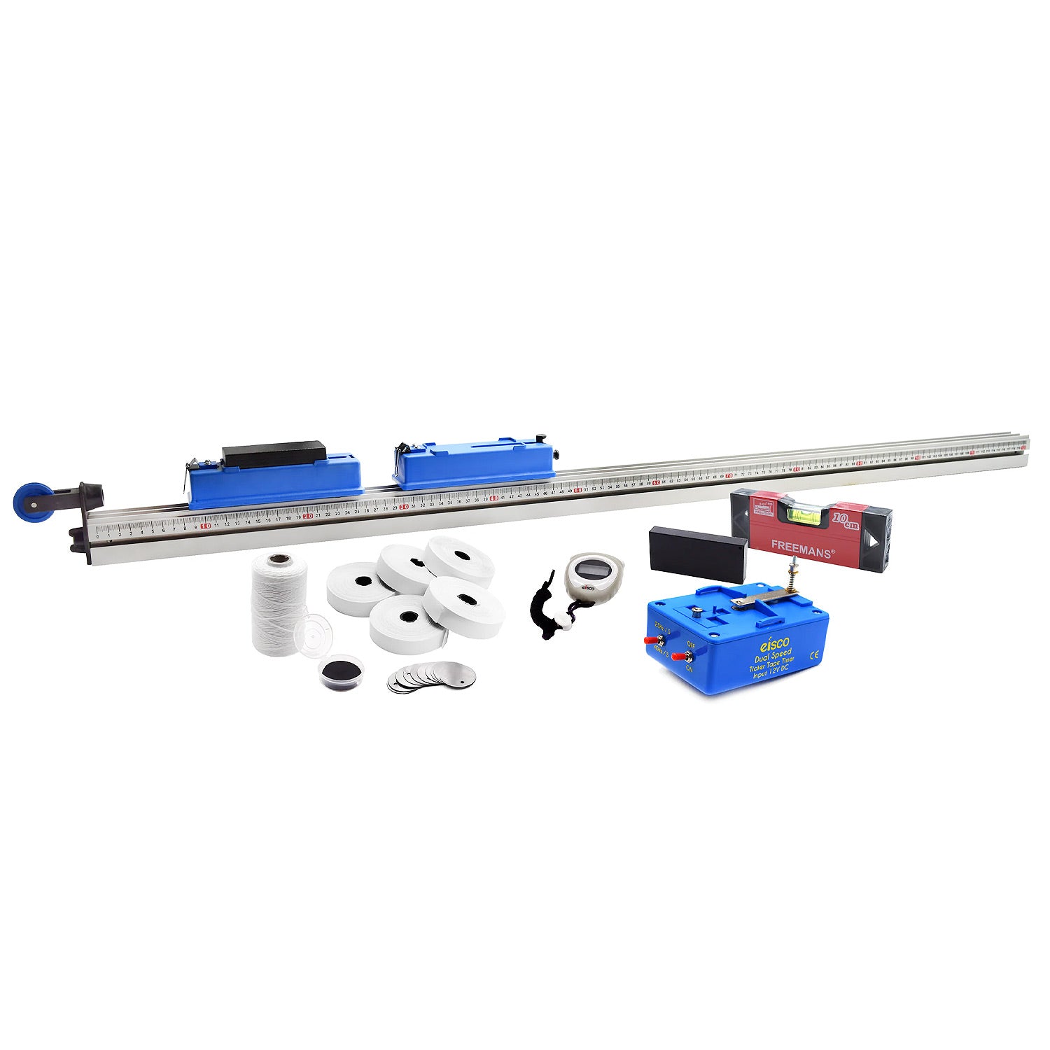 Eisco Dynamics System Kit for Physics | Motion Force Energy Experiments ...