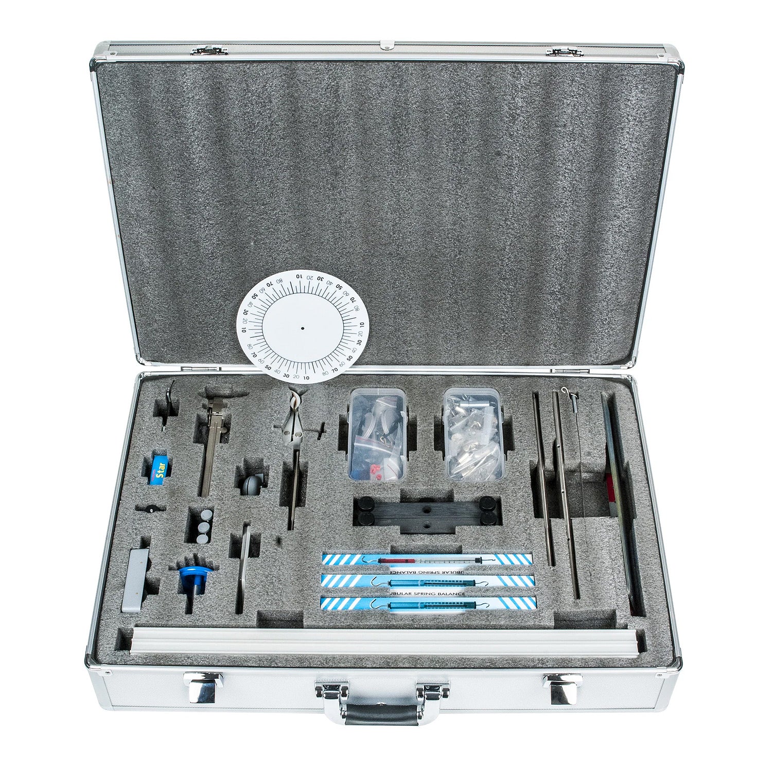 Eisco Labs Mechanics System 1 Physics Kit – 60+ Components for Introdu ...