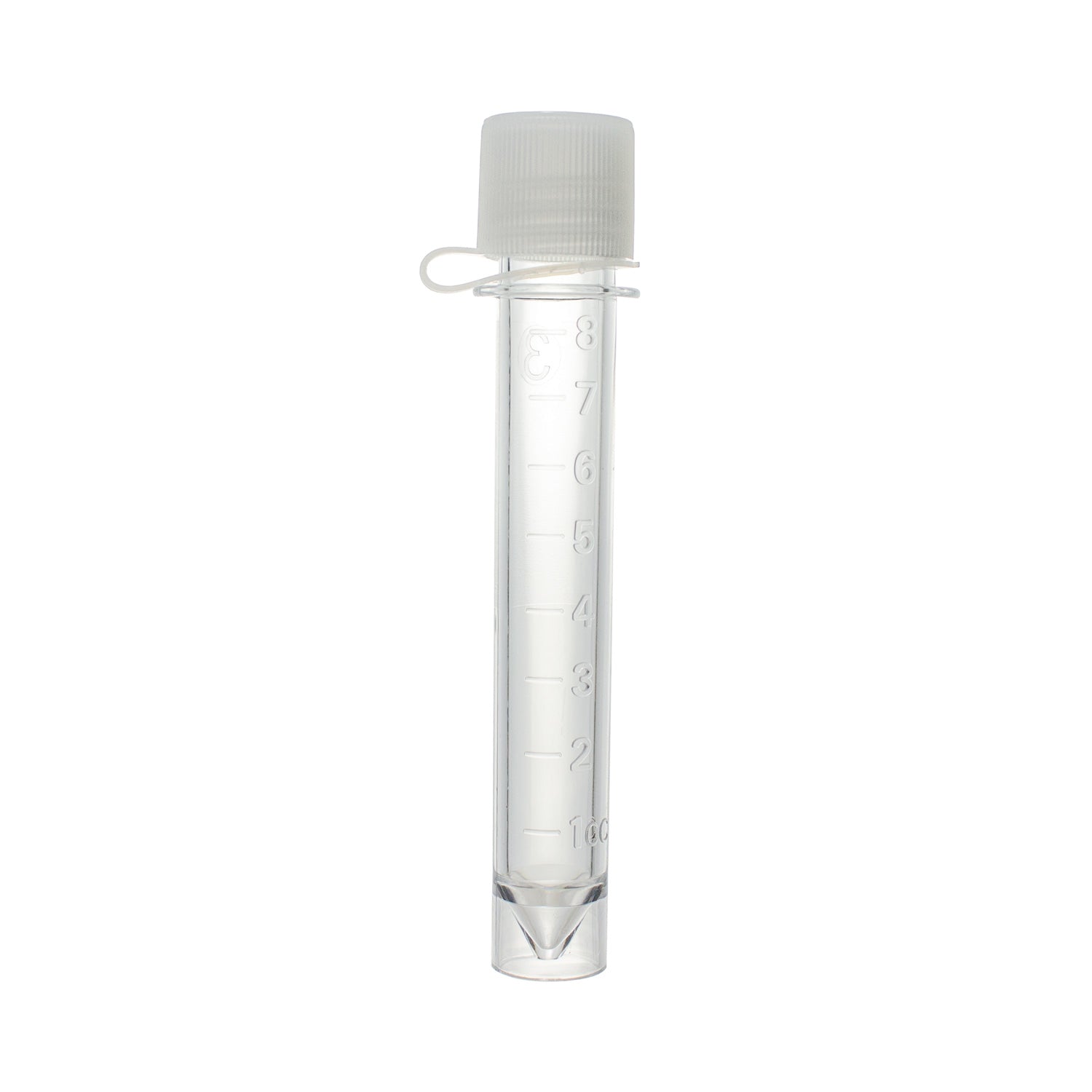 United Scientific® Sterile Transport Tubes – 8cc Polystyrene with Leak ...
