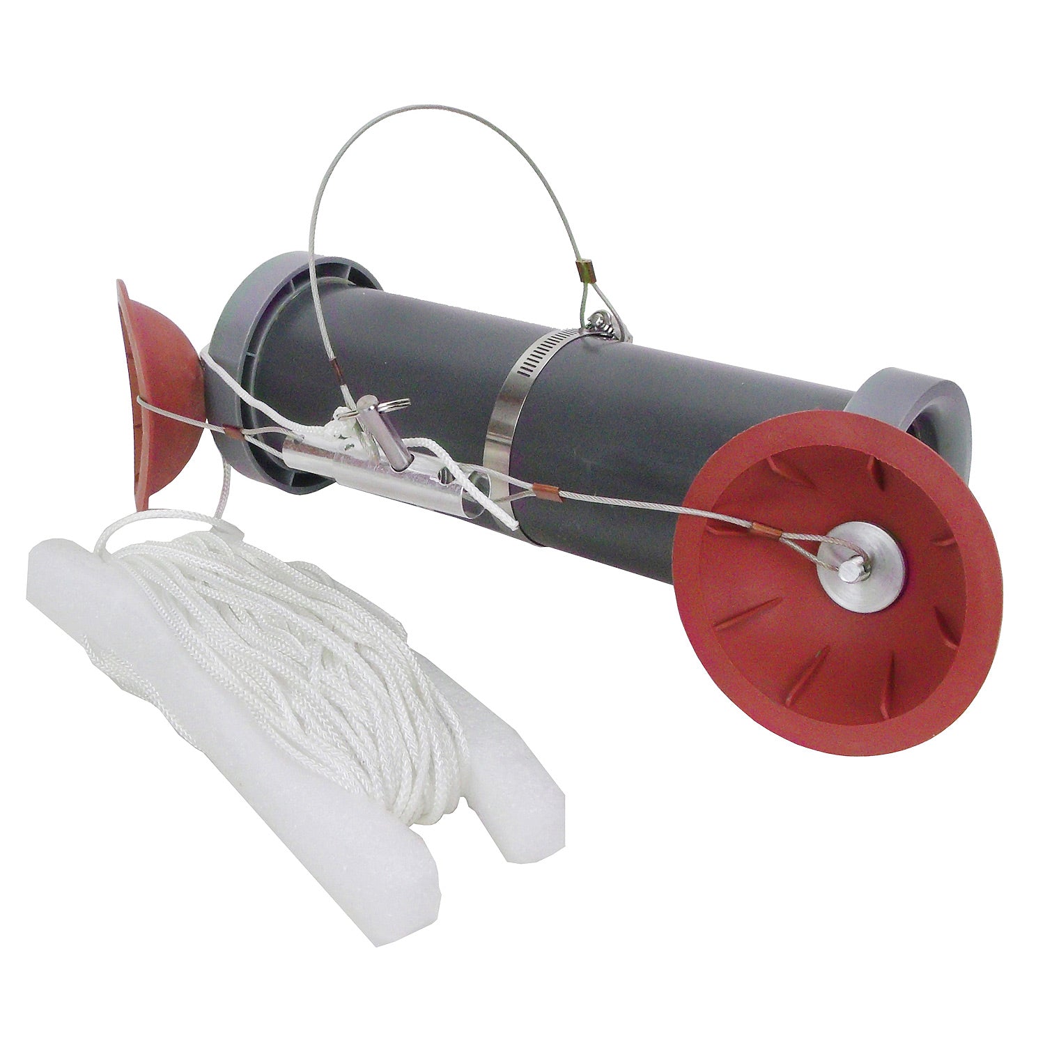United Scientific® Water Sampler – 1.5L PVC Depth Sampling Device with ...